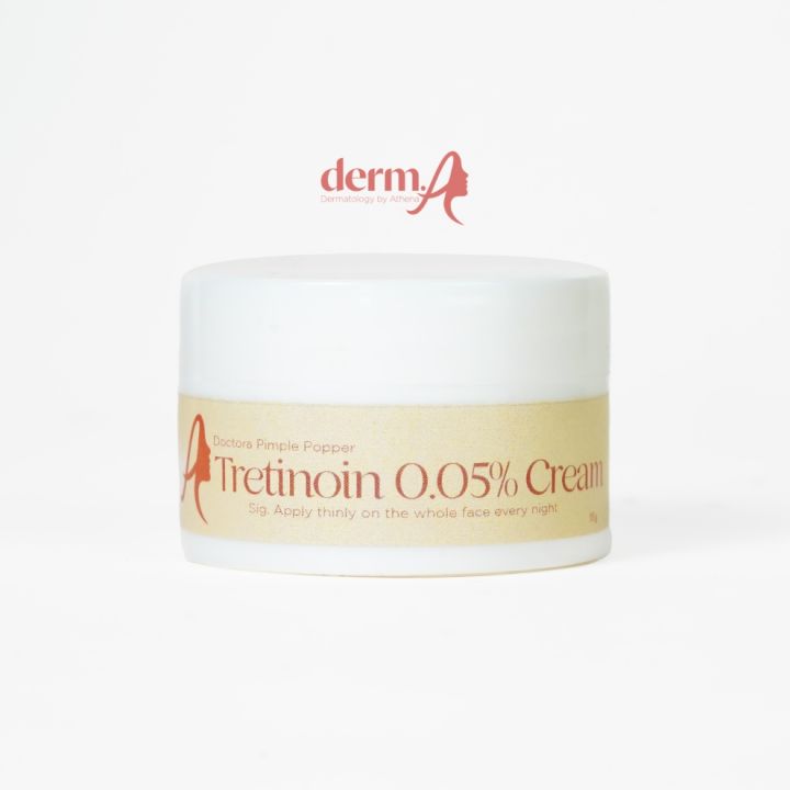 DERM.A Tretinoin 0.05 % Cream 15g by Doctora Pimple Popper( Medical ...