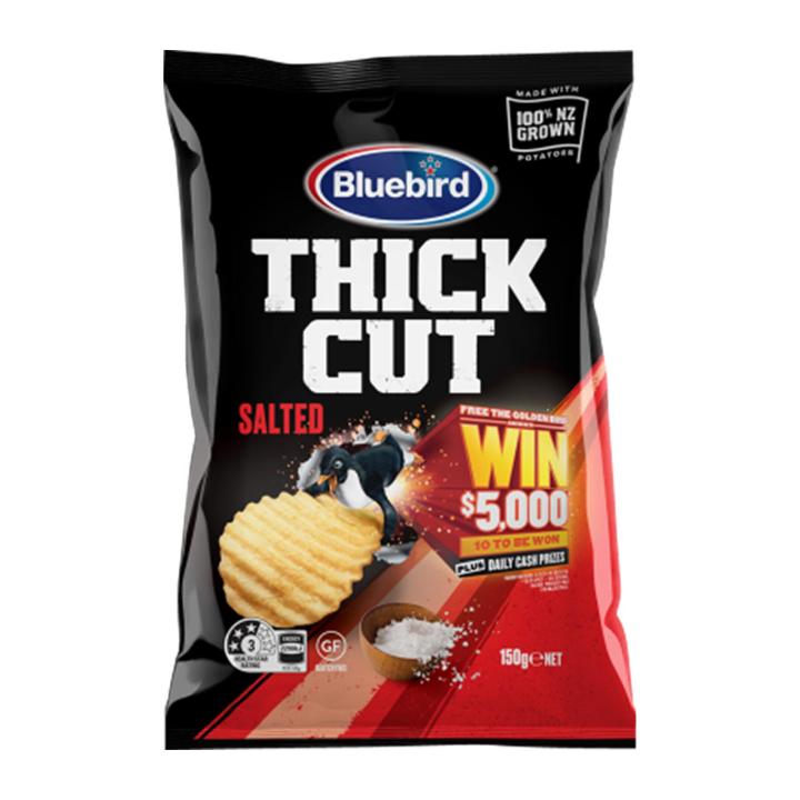 BLUEBIRD Thick Cut Ready Salted Potato Chips 150G | Lazada Singapore