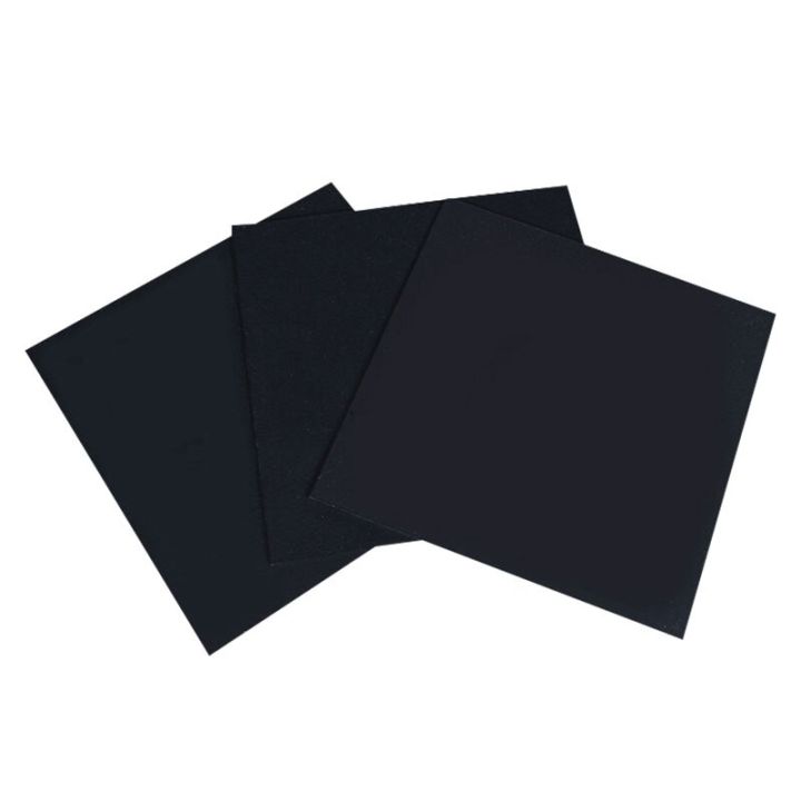 Black PVC Board Hard Plastic Sheet Thin Plate Thickness 0.4/0.5/1mm ...