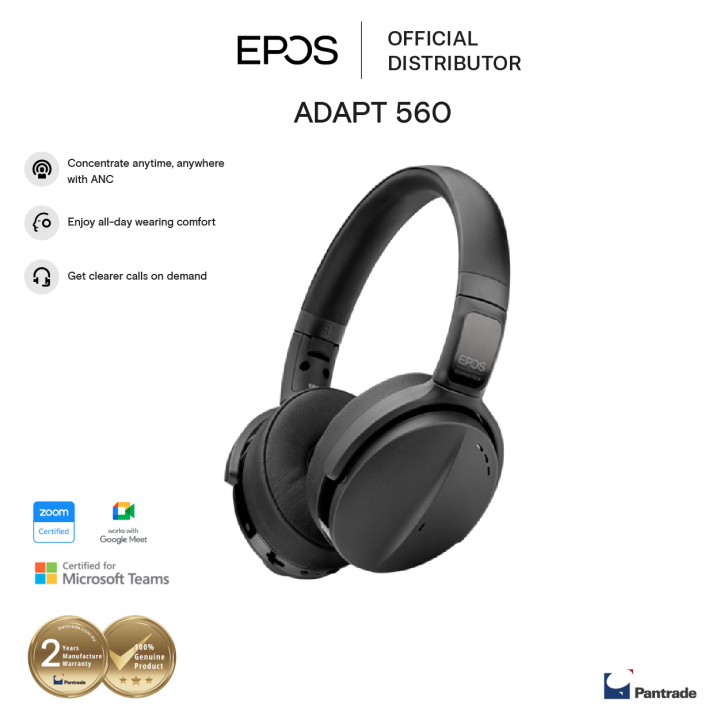 EPOS I SENNHEISER ADAPT 560 On-Ear Bluetooth® Headset | Lazada