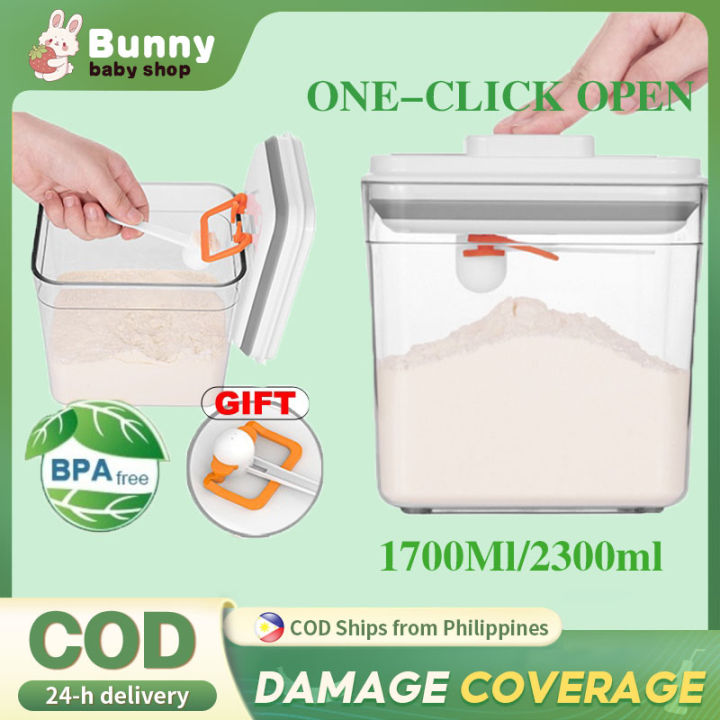 Milk Powder Container Air Tight Milk Storage Container For Baby ...