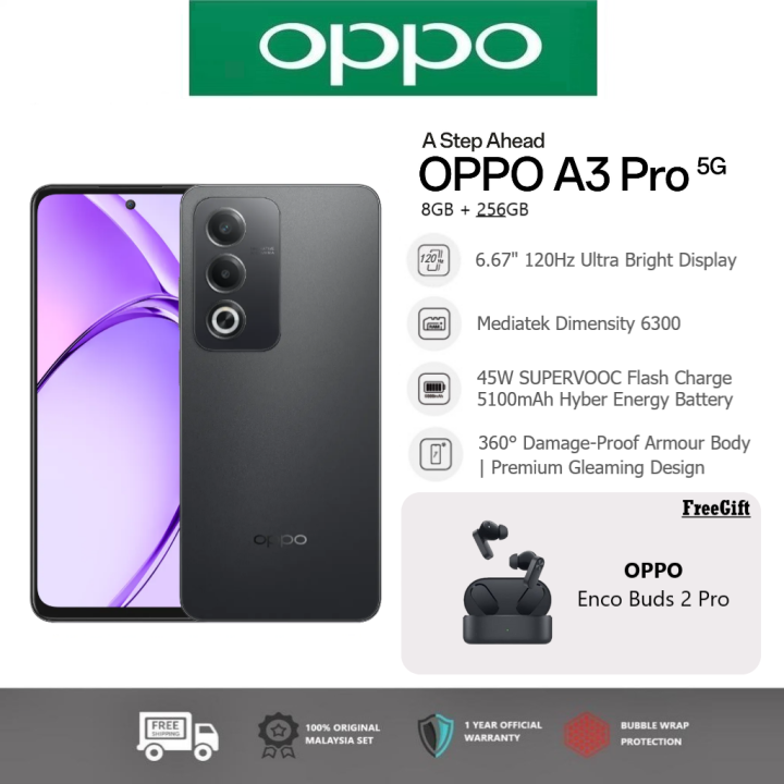 OPPO A3 Pro 5G | 8GB+256GB | 45W SuperVooc Charge | 5100mAh Battery ...