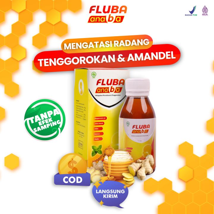 Fluba Anaba - Madu Herbal Atasi Flu dan Batuk Anak dan Dewasa | Lazada ...