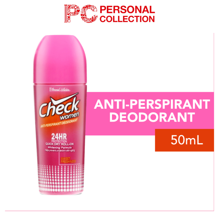 Personal Collection Check Deodorant for Women 50 ml | Lazada PH