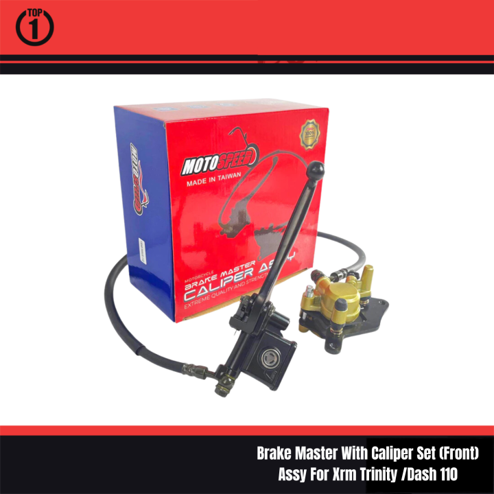 TOP1 RACING Brake Master With Caliper Set (Front) Assy For Xrm Trinity ...