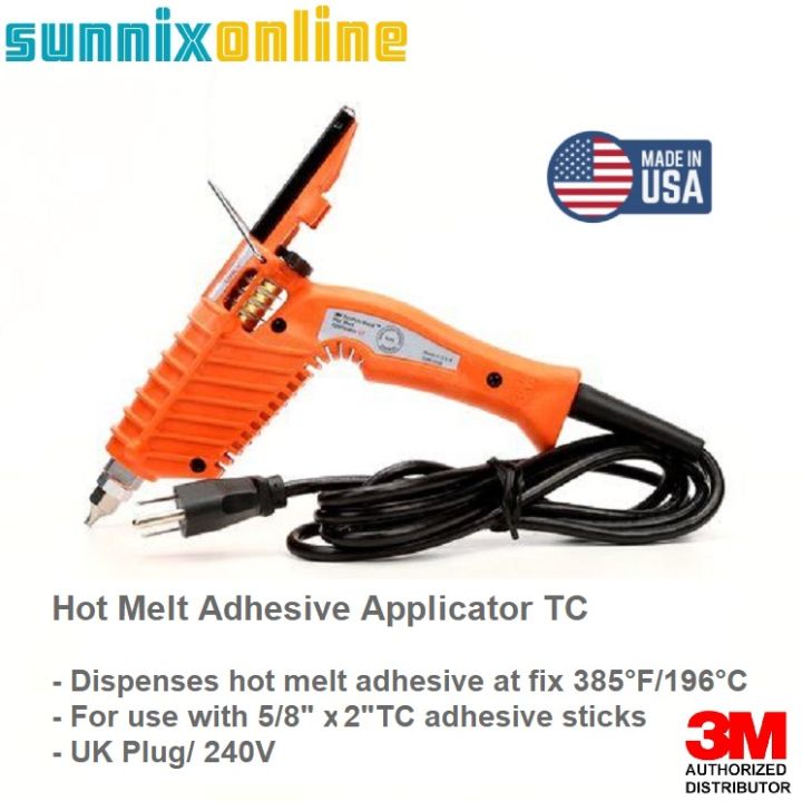 3M Scotch-Weld Hot Melt Adhesive Applicator TC, UK plug, 240V | Lazada