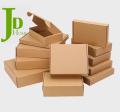 10PCS/SET Kraft Paper Gift Cardboard Box Carton brown corrugated ...