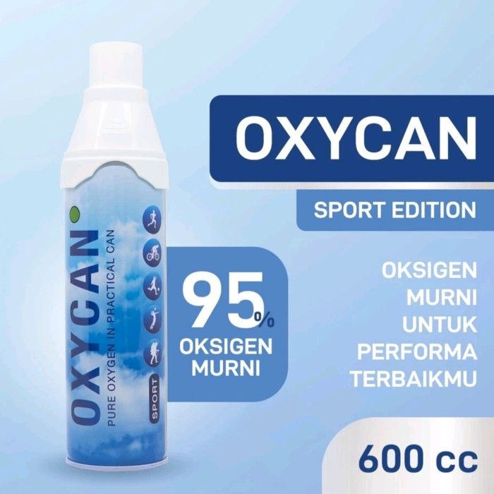 OXYCAN Oksigen Portable Tabung Kaleng Kecil 500cc | Lazada Indonesia