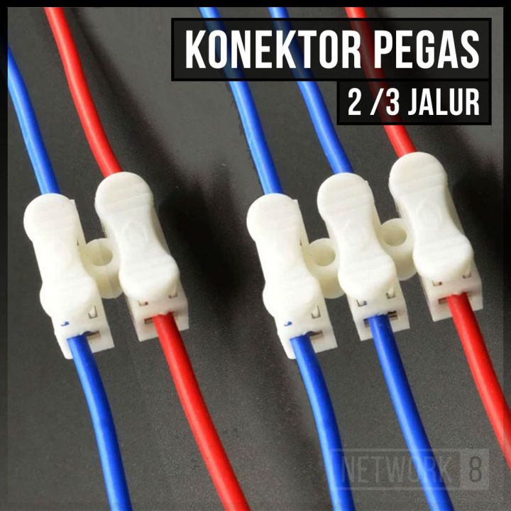 QUICK CONNECT PENJEPIT KLIP JEPIT CLIP CLAMP KABEL SAMBUNGAN KLEM ...
