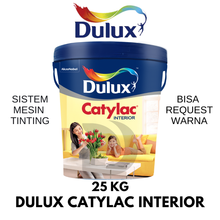 Cat Tembok Interior Dulux Catylac Interior Pail 25 Kg Sistem Tinting ...