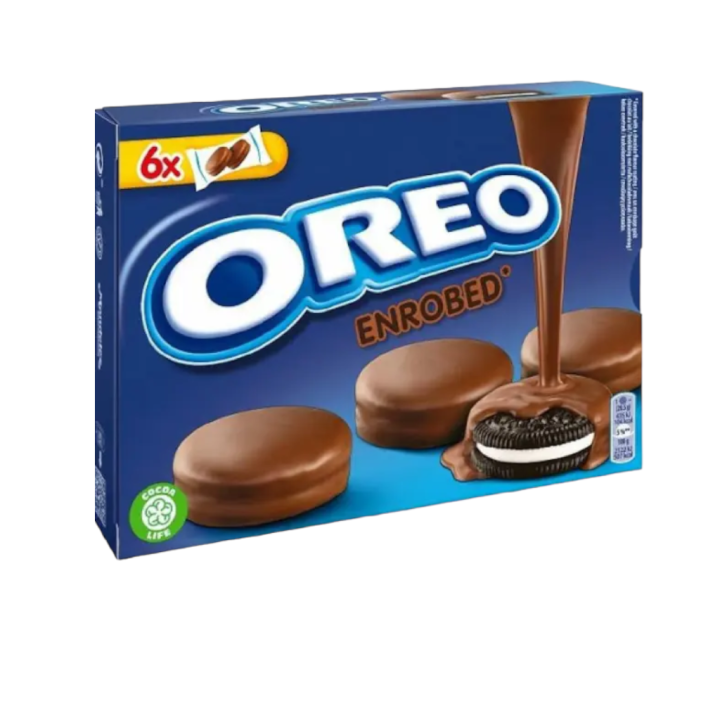 Oreo Sandwich Cookies Coated with Milk Chocolate 246g Best Before 31 ...