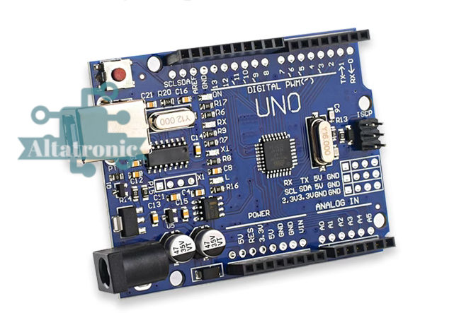 Arduino Compatible UNO Rev 3.0 - ATMEGA328 SMD CH340G USB Chipset / Development Board / Arduino ...