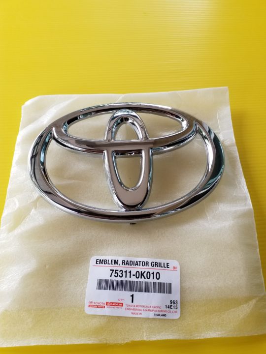 โลโก้หน้ากระจัง วีโก้#75311-0K010****ซื้อไปแล้วรีวิวและติดตาม รับส่วนลด ...