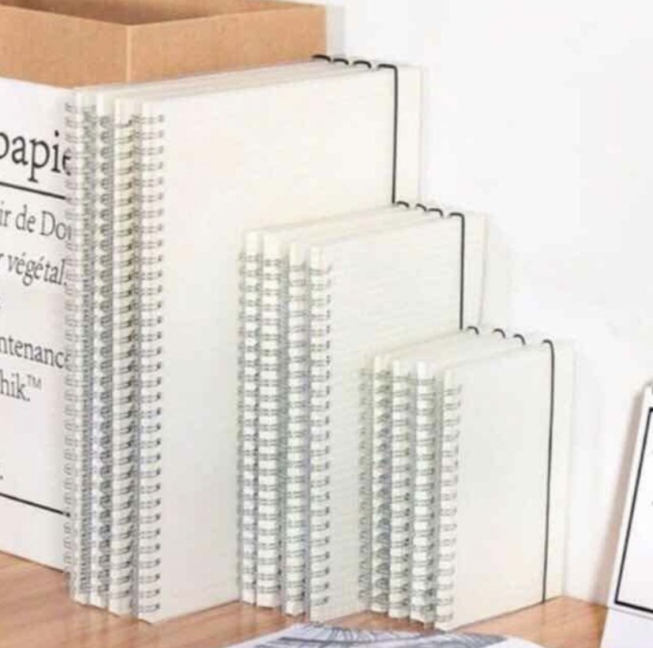 Minimalist Notebook with Garter (A4/A5/A6/B5) (Blank/Dotted/Lines/Grid ...