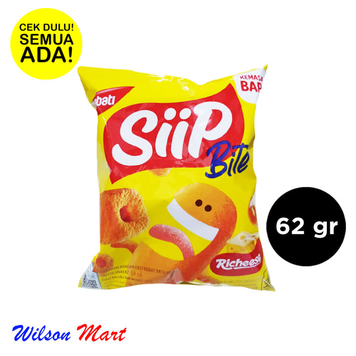 NABATI SIIP BITE CHEESE RICHEESE 62 GRAM KEJU | Lazada Indonesia