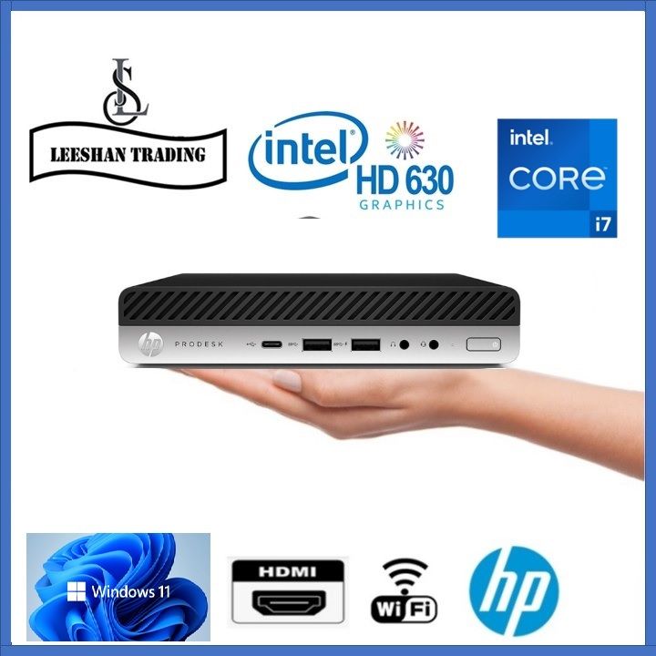 HP Prodesk 600 G4 i7-8th Gen Mini PC 6 core (Great alternative to NUC ...