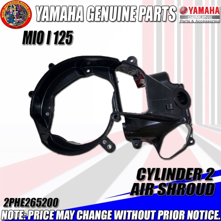 MIO I 125 CYLINDER 2 AIR SHROUD (YGP) (Genuine: 2PH-E2652-00) | Lazada PH
