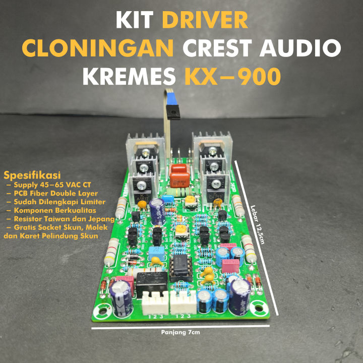 Kit Driver Cloning Crest KX-900 / Kit Driver Power Amplifier Kremes KX-900 | Lazada Indonesia
