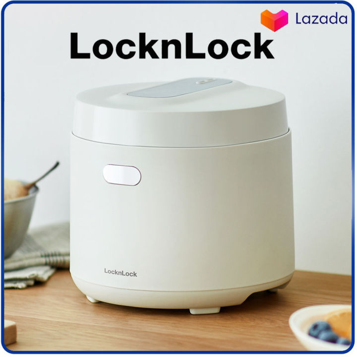 BIG PROMO MULTI COOKER LOCKNLOCK IVORY EJR364IVY Kapasitas 1 Liter ...