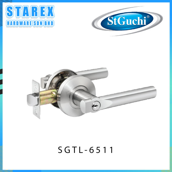 St.Guchi SGTL-6511 Tubular Lever Lock SN/SC | Lazada