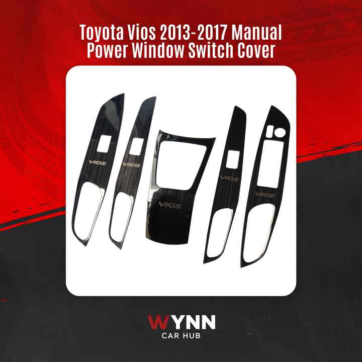 Toyota Vios 2018-2022 Manual Power Window Switch Cover | Lazada PH