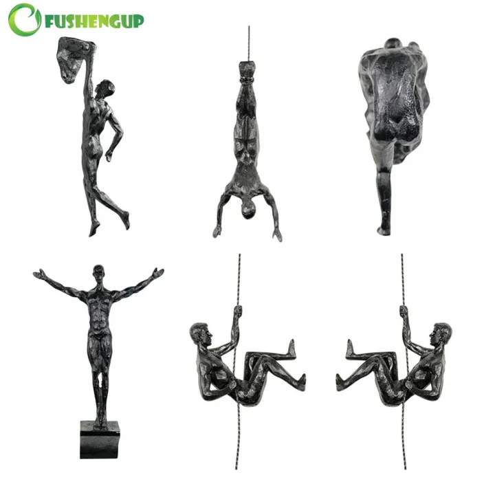 11THAthlete Olympic Sports Figurine Figures Wall Hang Rock Climbing Man ...