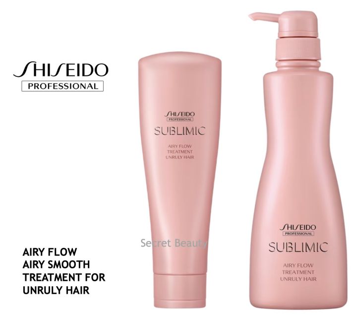 Shiseido Professional Sublimic Airy Flow Treatment 250g/ 500g - Lightweight Gentle Conditioner ...