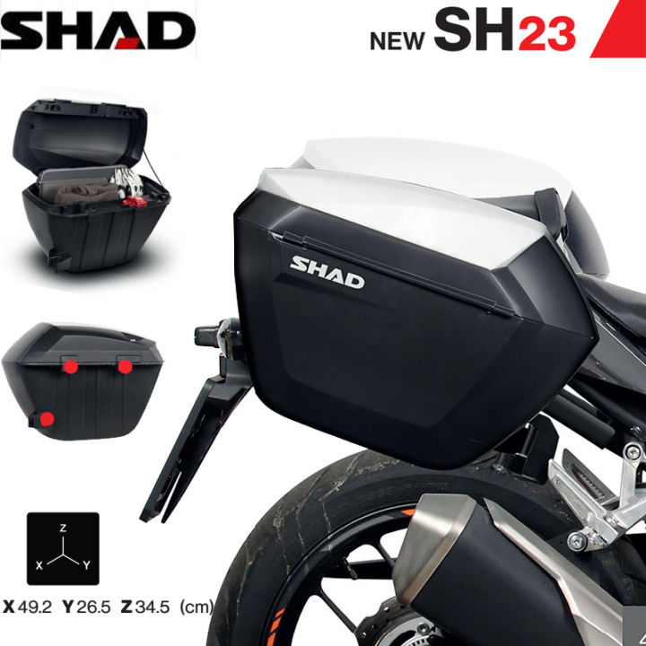 Shiya Honda Hawk 190X storm eye CB190R side box CBF Friedrich Hirth 23 ...