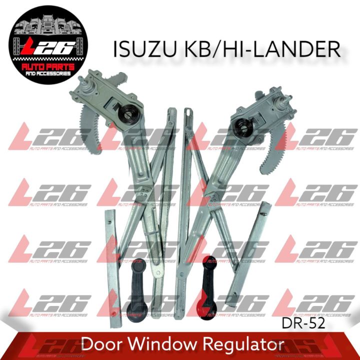 Isuzu Hi-Lander 91' KB DOOR WINDOW Mechanism / DOOR WINDOW REGULATOR RH ...