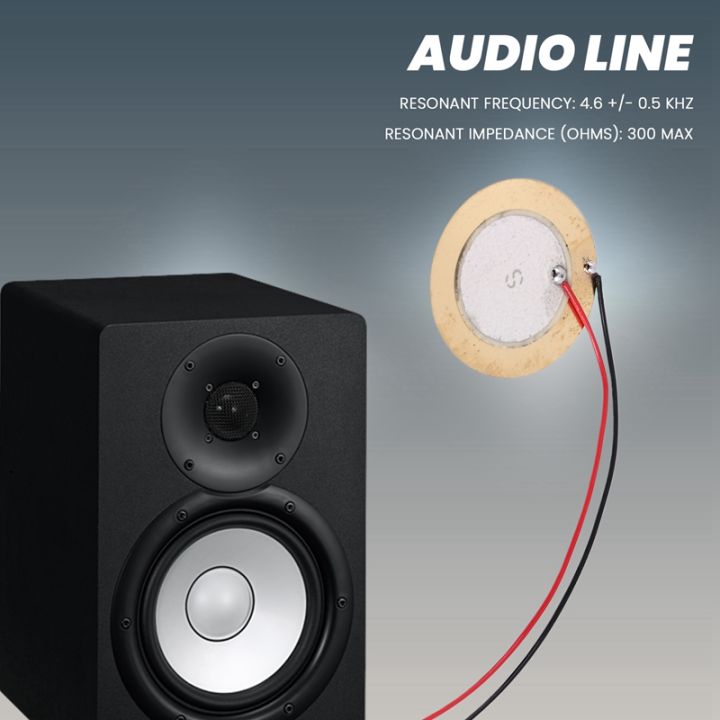 10 Pcs Piezoelectric Piezo Ceramic Plate Dia 27mm for Buzzer Loudspeaker | Lazada PH