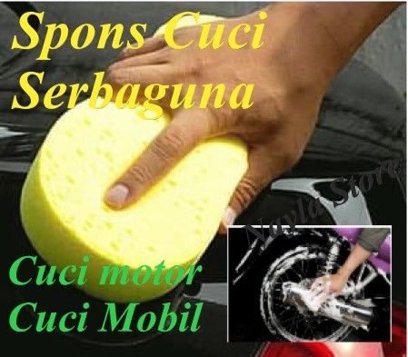 Spons Busa Cuci Serbaguna - Spons Cuci Motor/Mobil Super | Lazada Indonesia