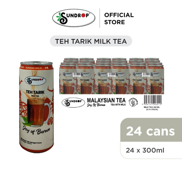 Sundrop Teh Tarik 300ml x 24cans | Lazada