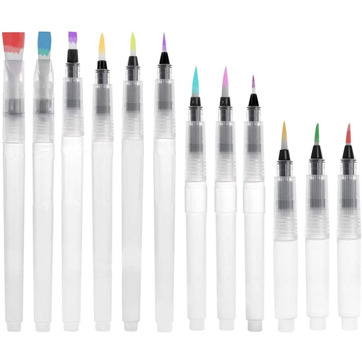 [Cashback]1Water Color Brush Pen Set, Watercolor Paint Pens, Water ...