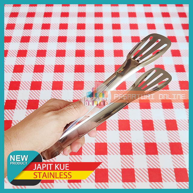 JAPIT KUE STAINLESS / Penjepit Jepitan Jepit Pencapit Capitan Capit ...