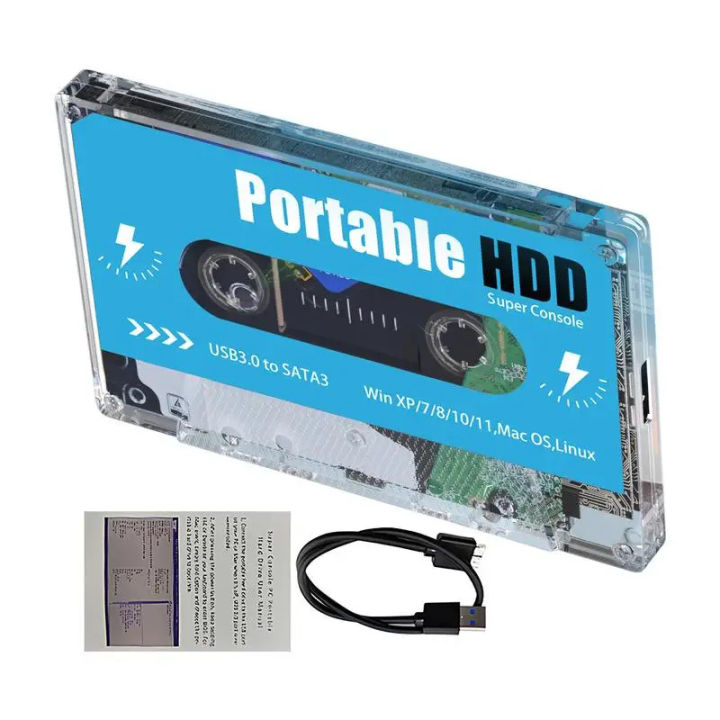 Super Console Batocera 500G External Hard Drive Disks Built-in R Games ...