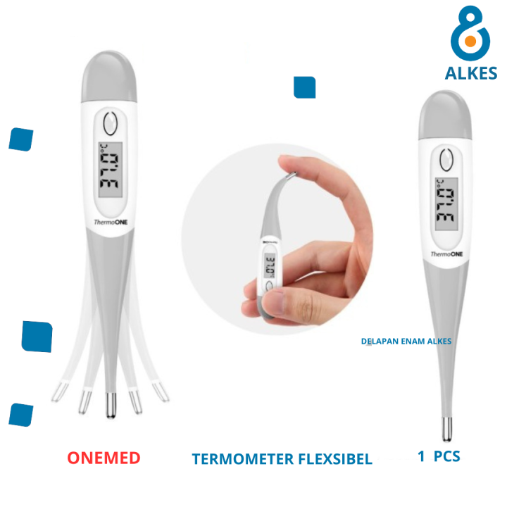 Onemed Termometer Flexi Flexsibel Suhu Badan Bayi Anak Dewasa | Lazada ...