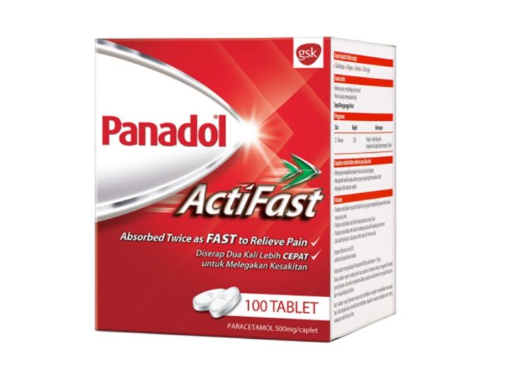 Panadol Actifast (10s)/ (1x100s) | Lazada