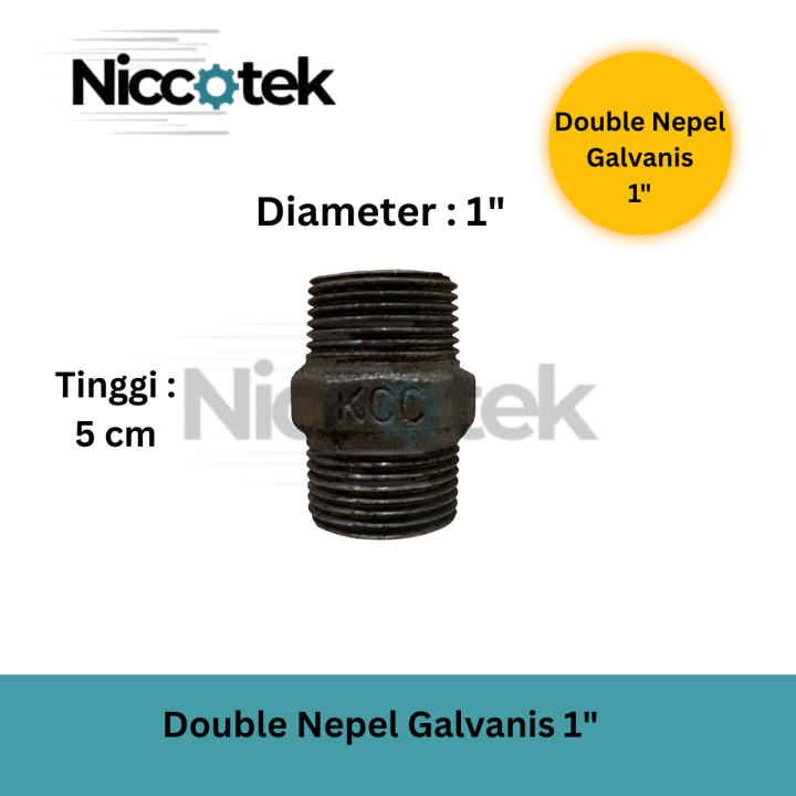 Besi Nepel Double Nepel Galvanis 1" | Lazada Indonesia