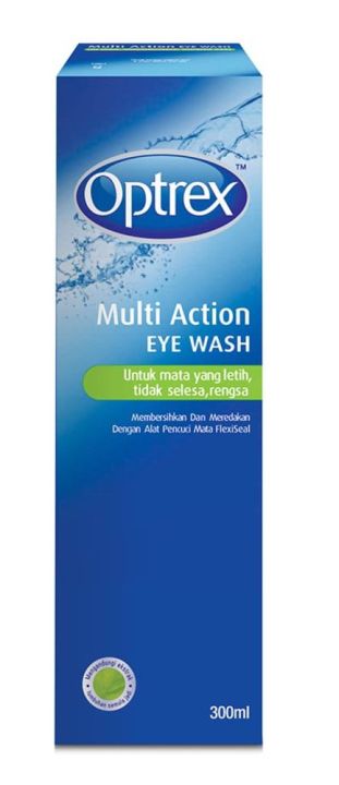 OPTREX Multi Action Eye Wash 300ml | Lazada Singapore