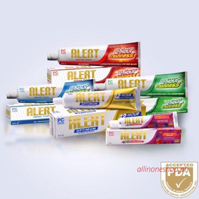Alert optimum fluoride toothpaste (For kids, 12 hours fresh breath ...