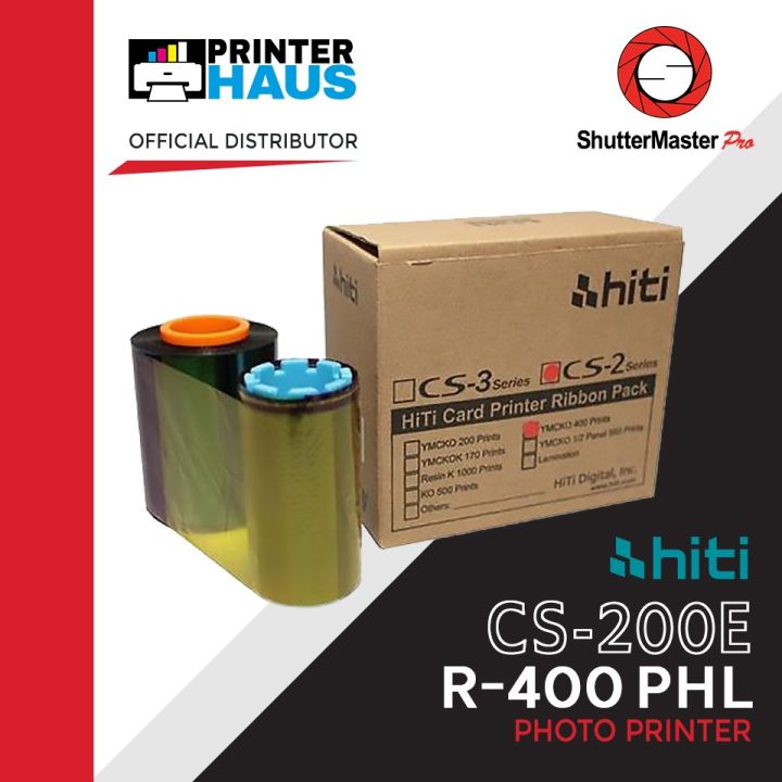 [Shuttermasterpro] HiTi Card Printer R-400 REGULAR/PHL for CS-200E CS ...