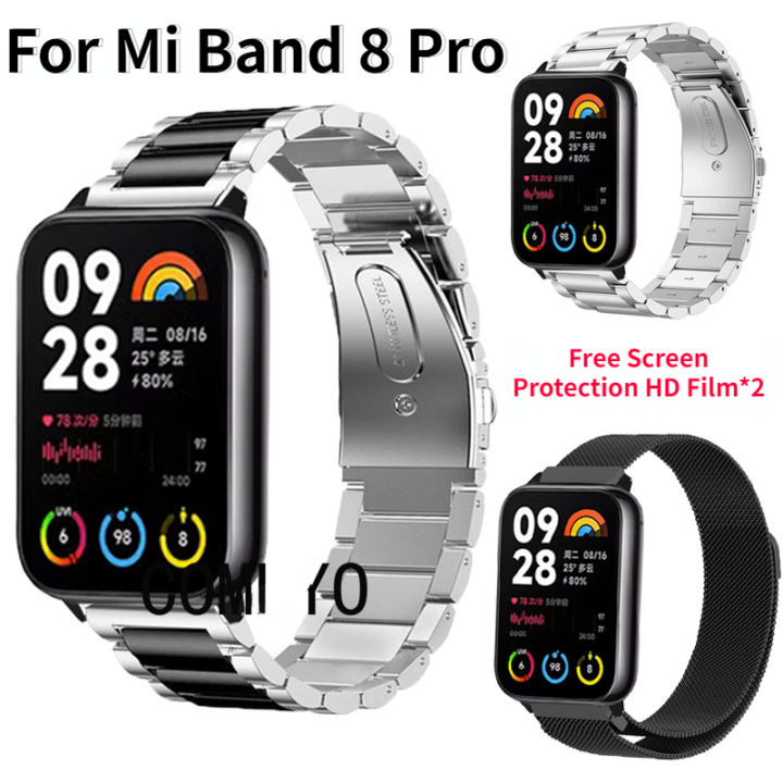 Metal Stainless Steel Strap for Xiaomi Mi Band 8 Pro 8Pro Watch Strap ...