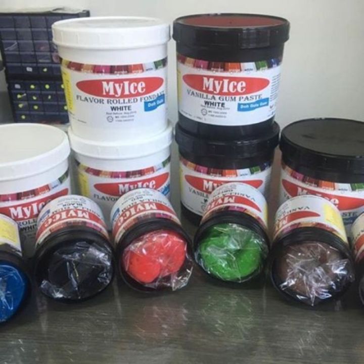 MyIce Rolled Fondant / Gum Paste Doh Gula Gam (300G / 1KG) HALAL | Lazada