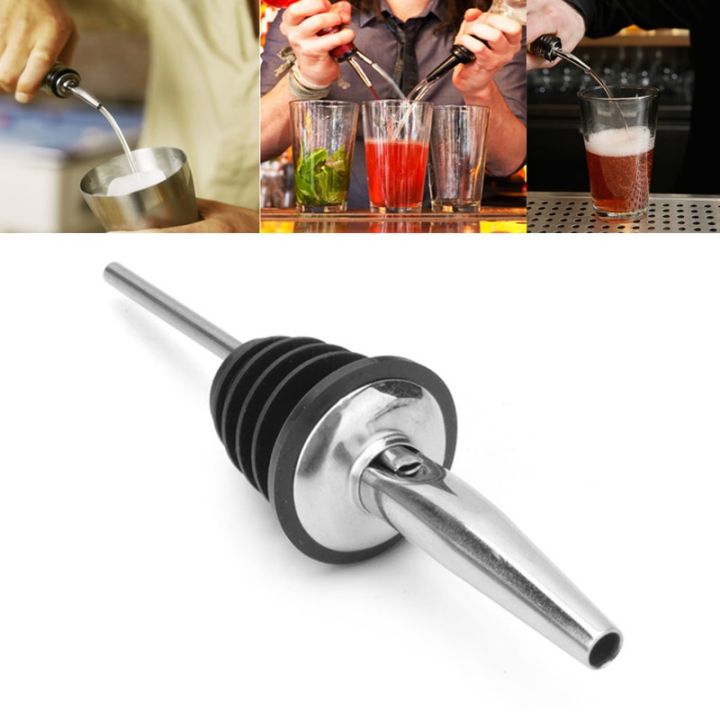 Steel Stopper For Bottle Wine Olive Oil Pourer Dispenser Spout Bottle ...