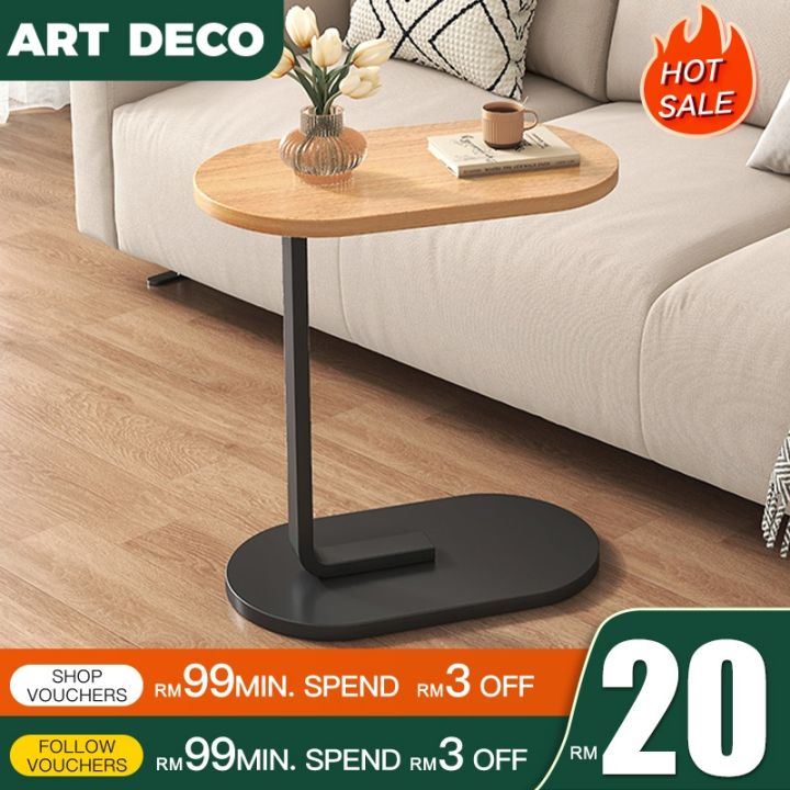Side Table Meja Kecil Sofa Side Table Living Room Bedside Table Corner ...