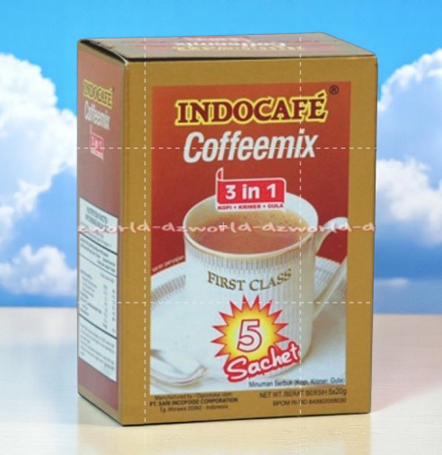 Indocafe Coffeemix 5sachet Coffeemix 3in1 Coffee Indo cafe Kopi Mix ...