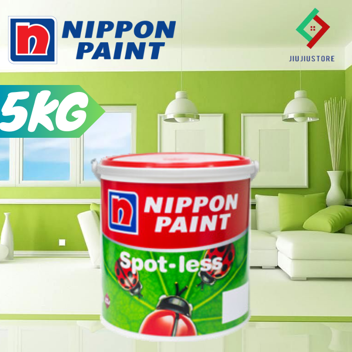 NIPPON PAINT SPOTLESS 20KG SPOT LESS 20 LITER CAT TEMBOK SOT-LESS 20KG ...