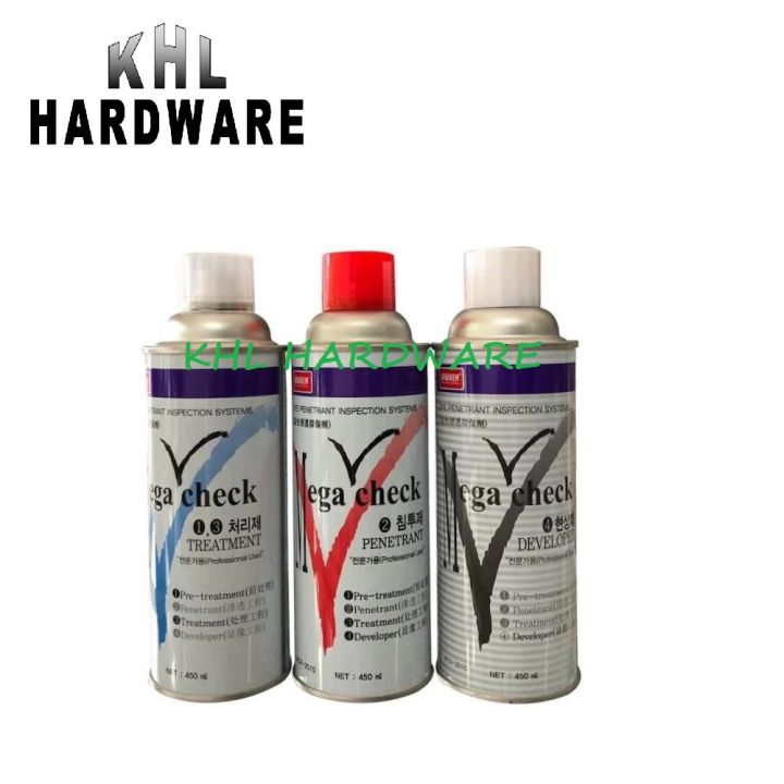 [KHL] NABAKEM Mega Check Cleaner/Treatment (1,3), Penetrant (2), and ...