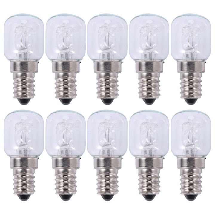 (ZTXK) 10X E14 High Temperature Bulb 500 Degrees 25W Halogen Bubble ...