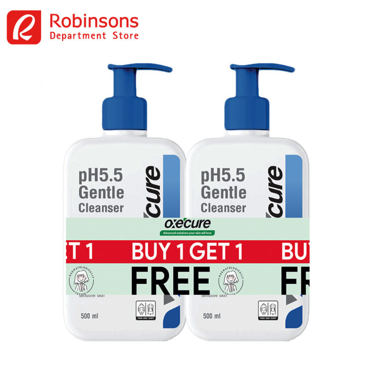 Oxecure pH 5.5 Gentle Cleanser 500ml Duo | Lazada PH